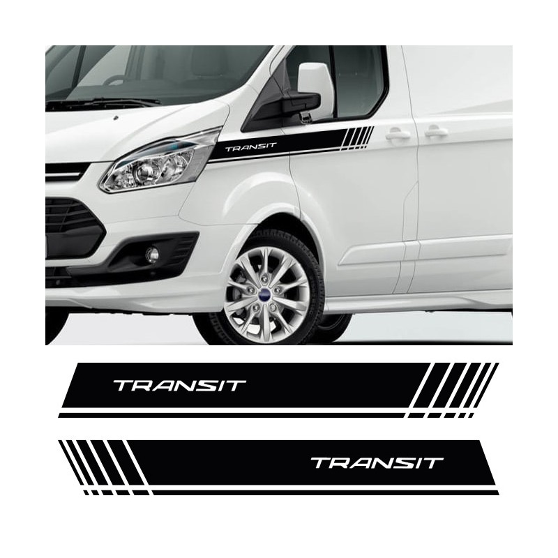 Décalcomanies vinyle sport personnalisées Ford Transit