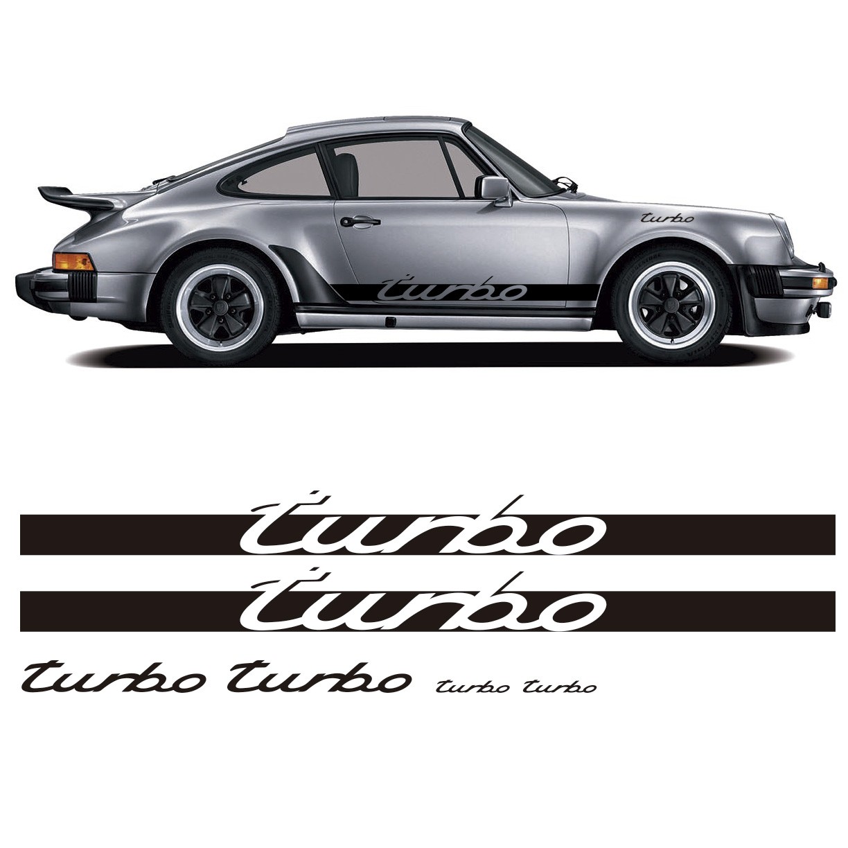 Porsche Turbo Sticker